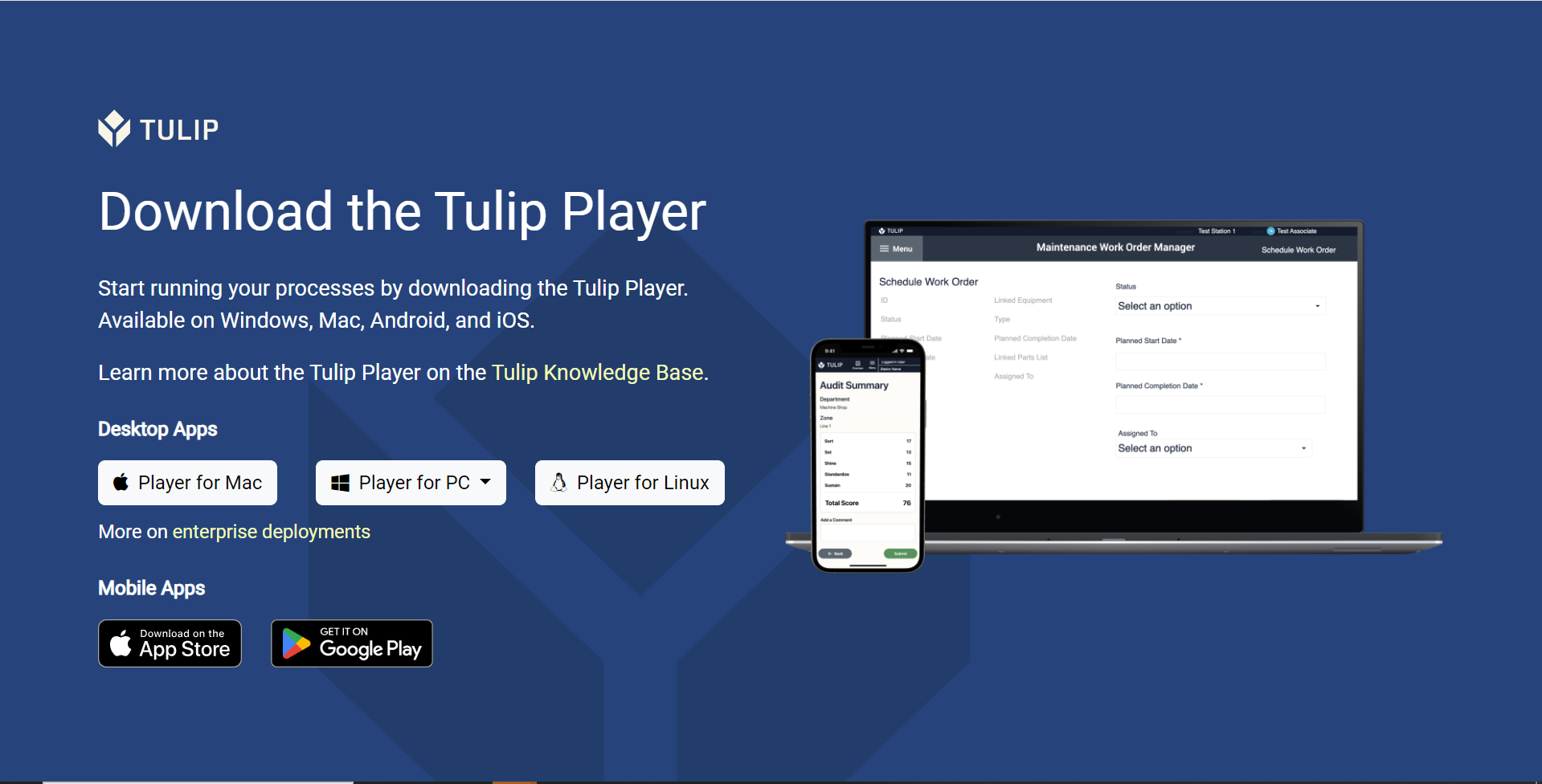 Windows PC にTulip Playerをインストールし、初期登録を行う – テクニウム TULIPサポートサイト